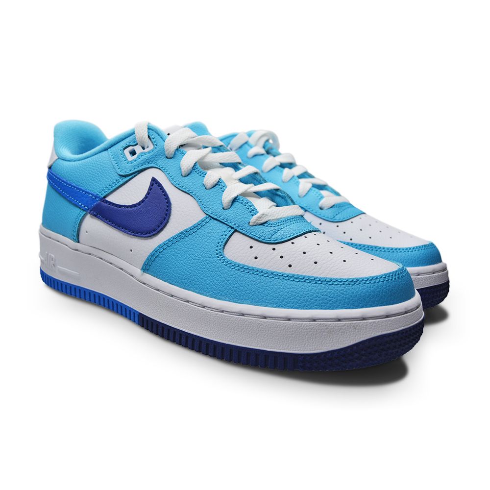 Juniors Nike Air Force 1 LV8 2 UNC Split (GS) DZ2660 100 "White Photo ...