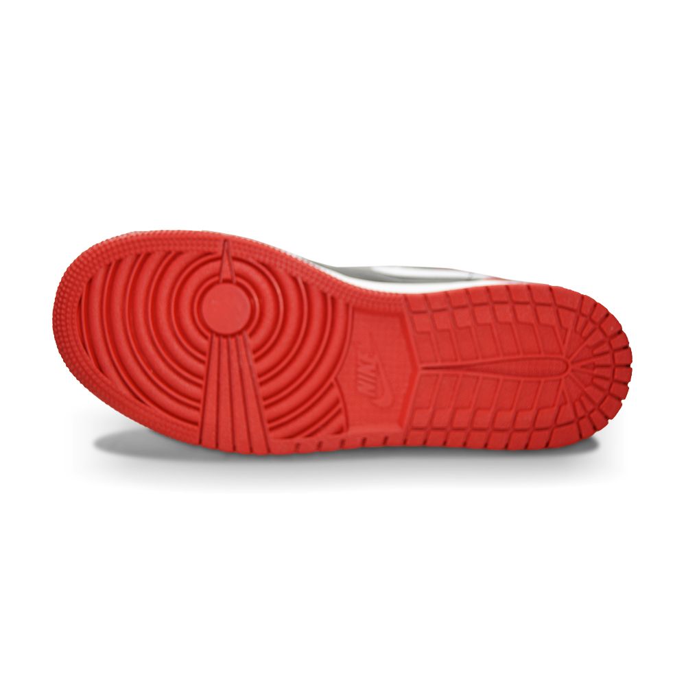 Juniors Nike Air Jordan 1 Low (GS) - 553560 066 - Black Gym Red White ...