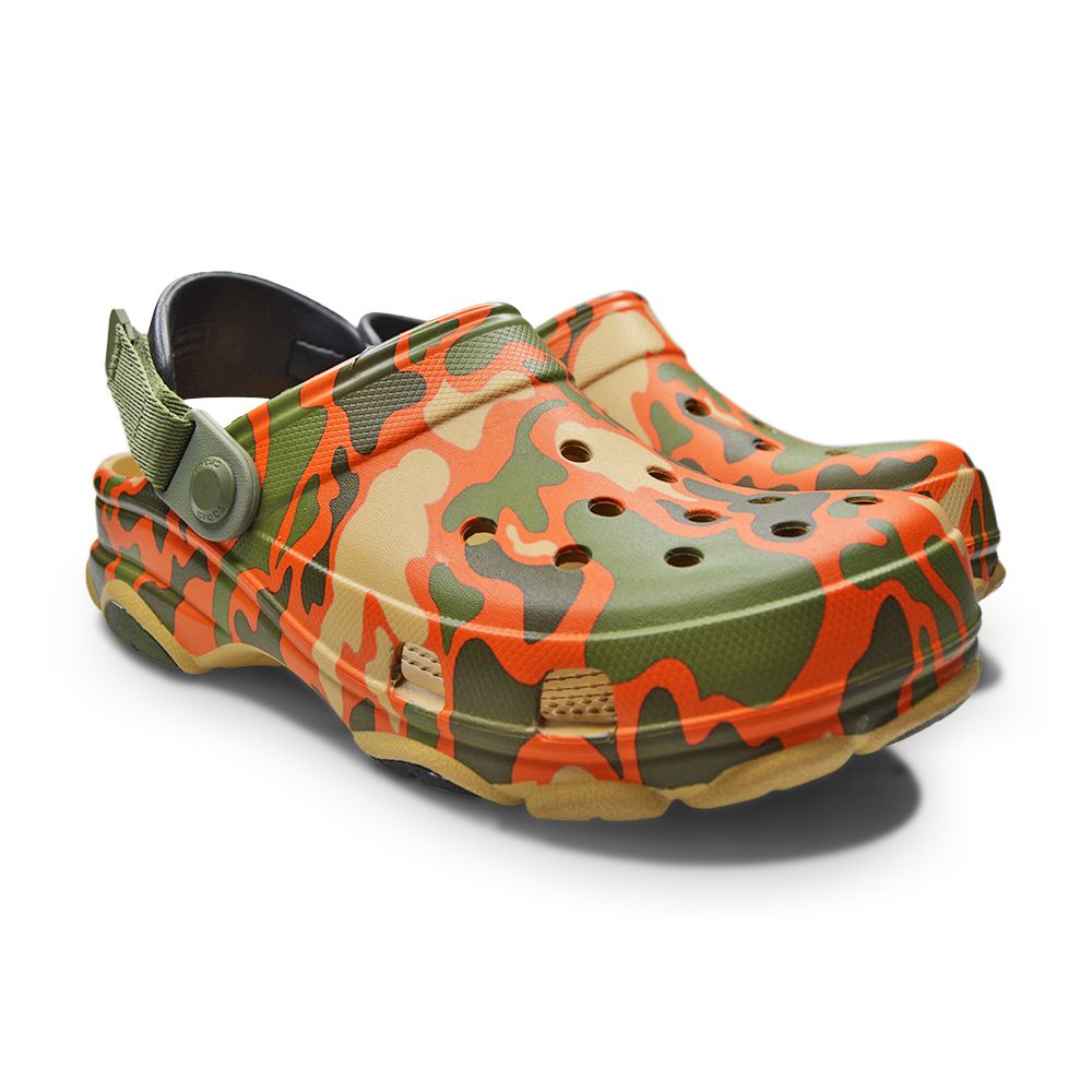 Kids All Terrain Crocs Camo Clogs - 208092 2UG - Camouflage – Foot World