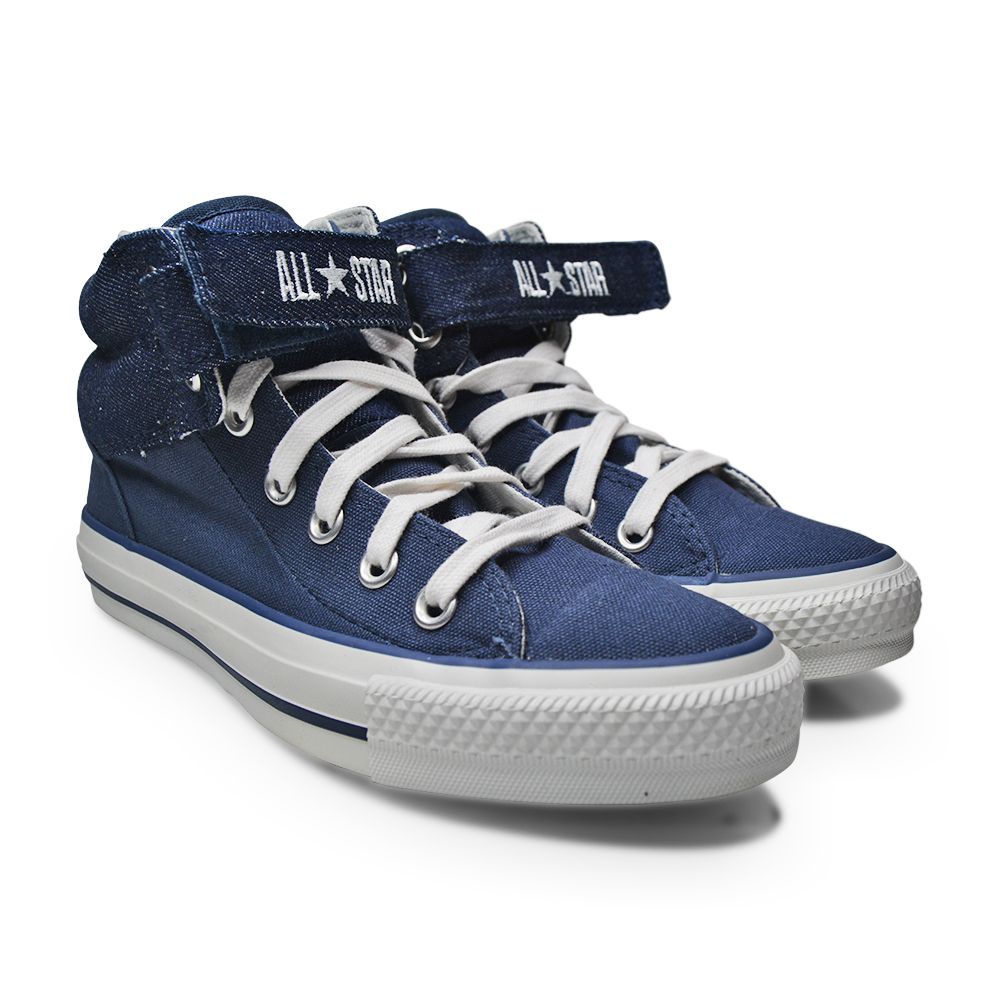 Unisex Converse - Chuck Taylor Loop Back Hi - 126774C - Navy Denim ...