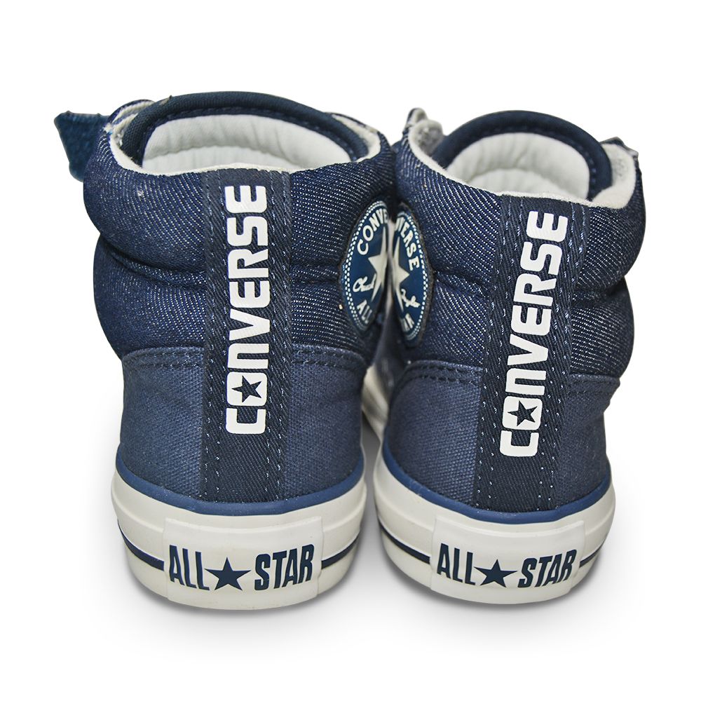 Unisex Converse - Chuck Taylor Loop Back Hi - 126774C - Navy Denim ...