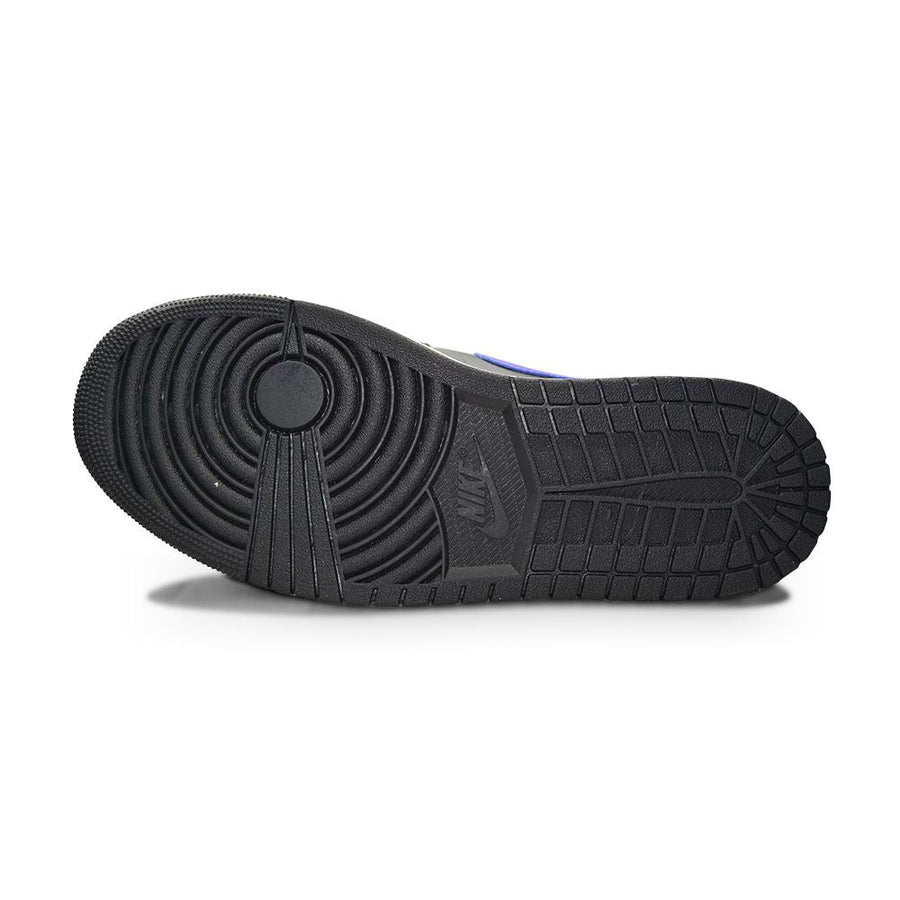 Mens Nike Air Jordan 1 Low "Dark Concord" - 553558 075- Black Dark ...