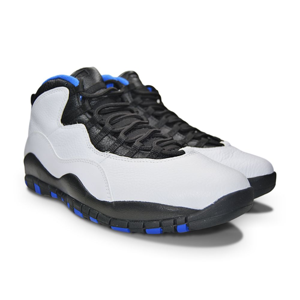 Mens Nike Air Jordan 10 Retro "Orlando" - 310805 108 - White Black ...