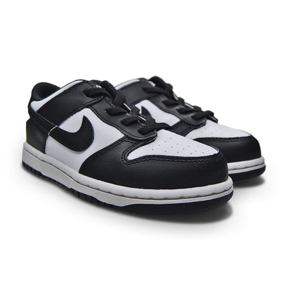 Kids Nike Dunk Low (TDE) - CW1589 100 - White Black White – Foot World