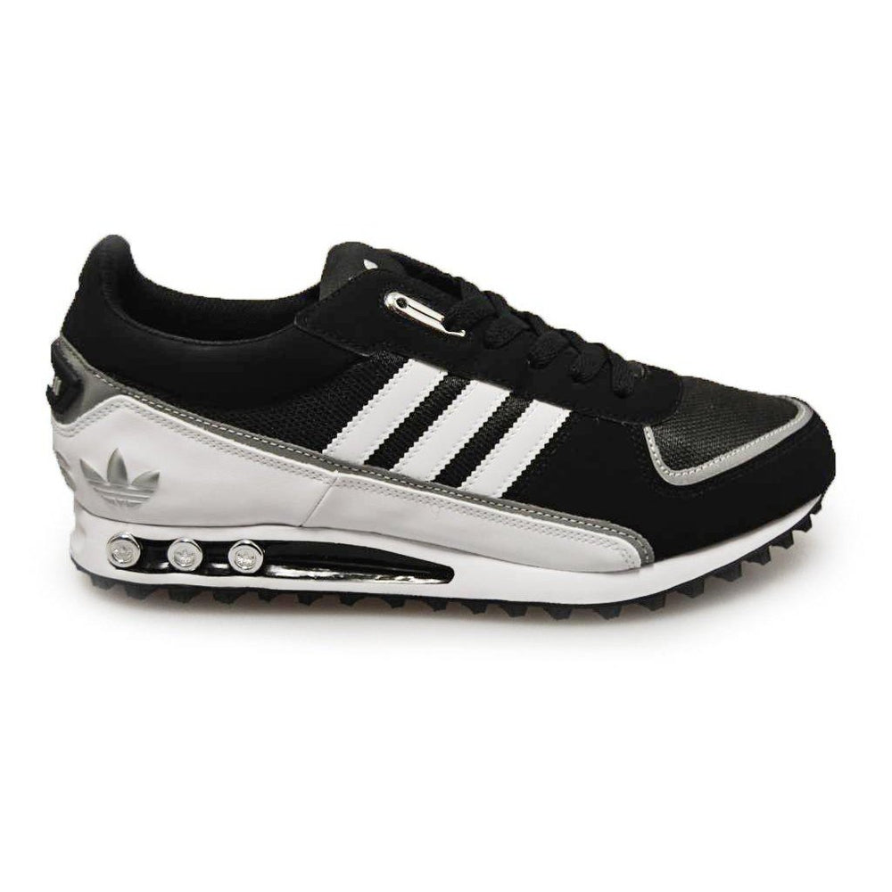 Mens Adidas LA Trainer II - G95098 - Black White Trainers – Foot World